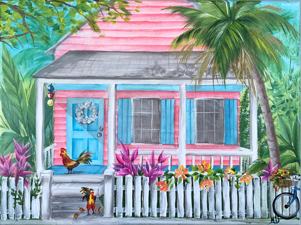 Key West Cottage Landscape – Michelle My Belle Designs